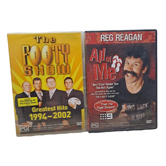 The Footy Show | Media | 2 X Dvd Bundle The Footy Show Greatest Hits ...